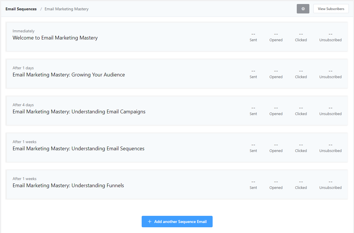 An Introduction to Email Sequences: Definition, Types, & Examples - FluentCRM