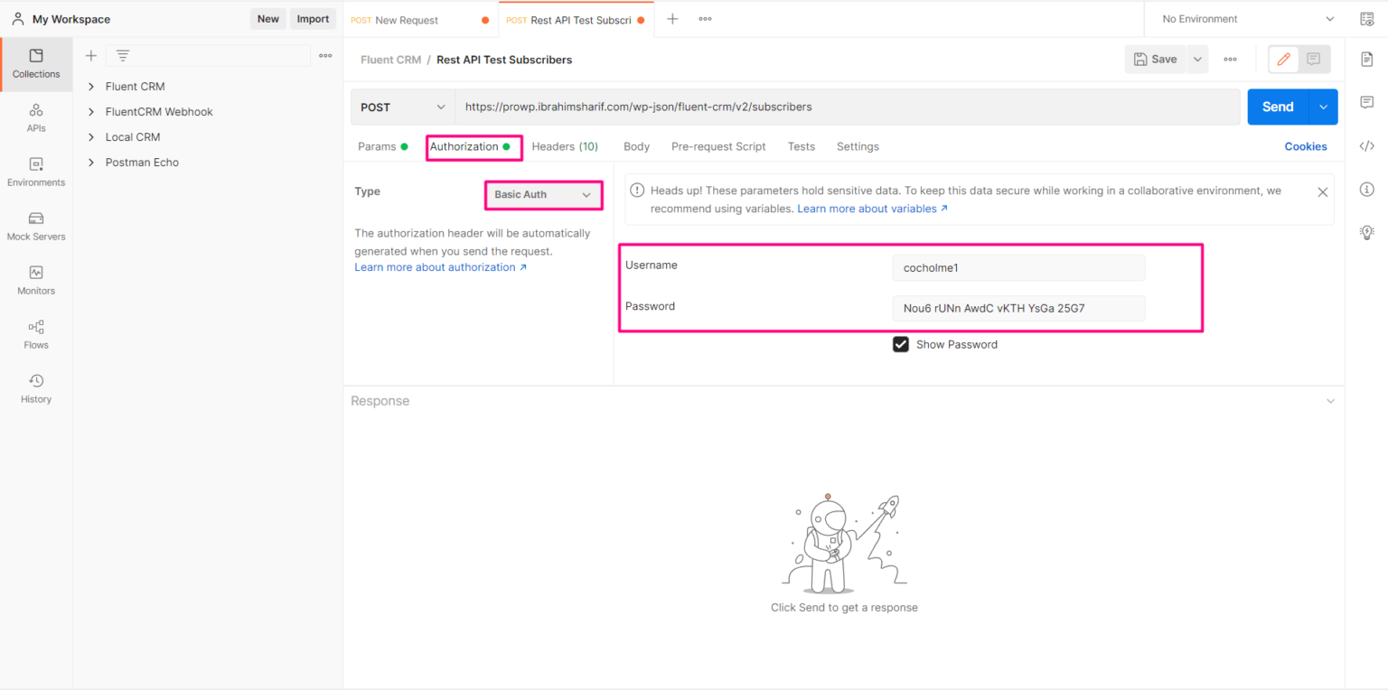 REST API - FluentCRM