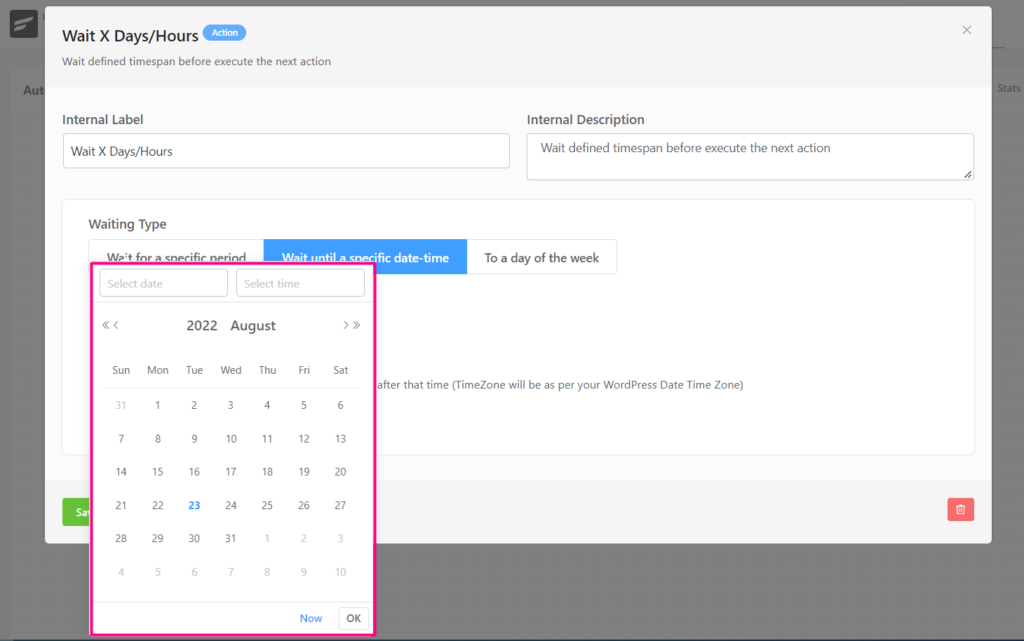 Primary Actions - FluentCRM