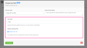 WordPress Actions - FluentCRM