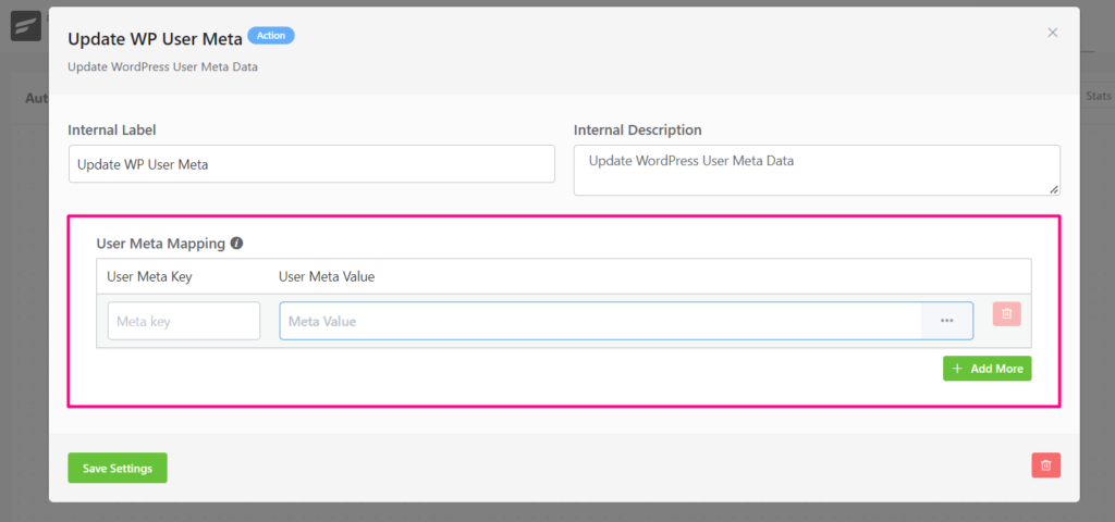 WordPress Actions - FluentCRM