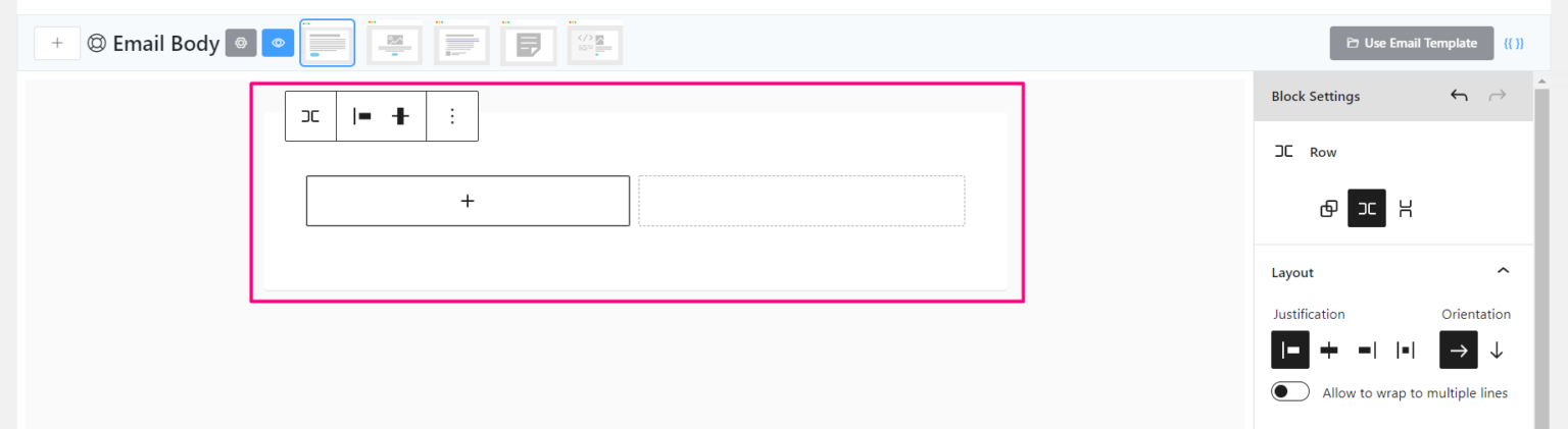 Content Blocks in Email Editor - FluentCRM