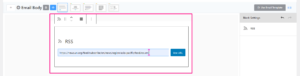Content Blocks in Email Editor - FluentCRM
