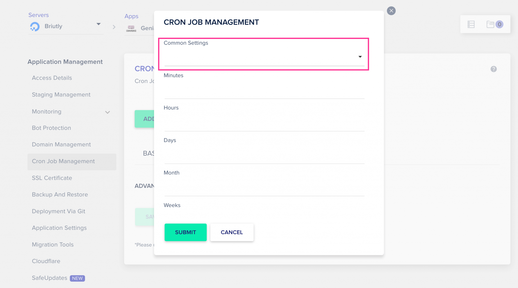 Cron Job: FluentCRM Cron With Cloudways - FluentCRM