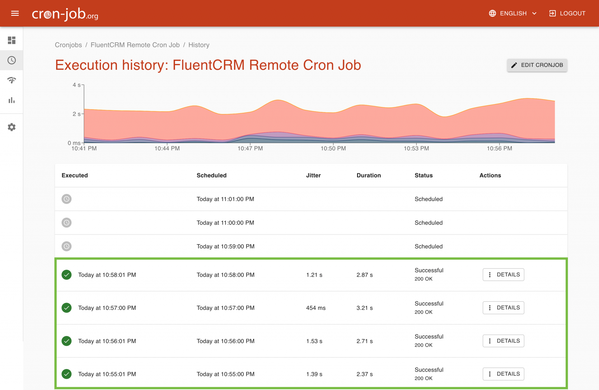 Cron Job: FluentCRM Cron with Cron-job.org - FluentCRM