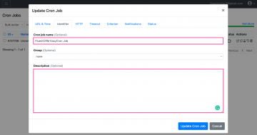 Cron Job: FluentCRM Cron with EasyCron - FluentCRM