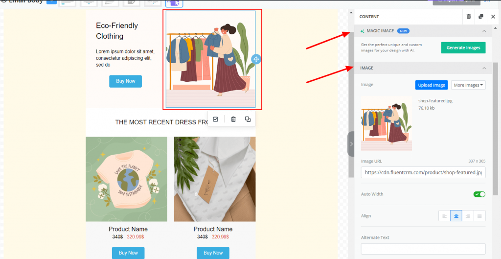 FluentCRM Visual Builder - FluentCRM