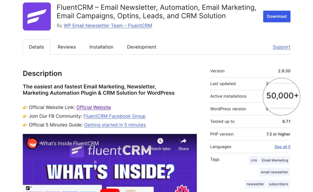 FluentCRM Year In Review 2024