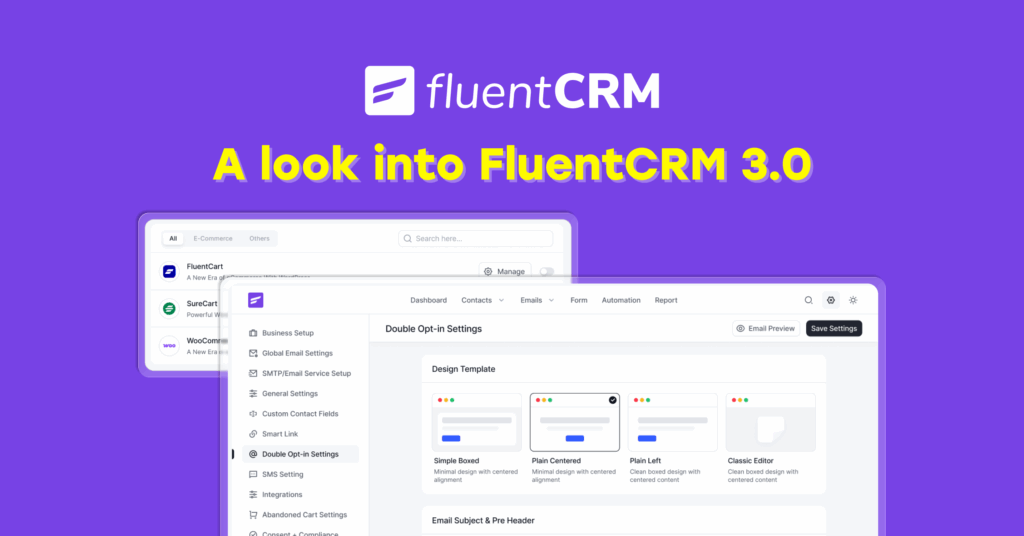 FluentCRM Free vs. Pro